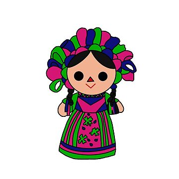 Pegatina for Sale con la obra «Muñeca Lele» de DripzzNorma | Redbubble