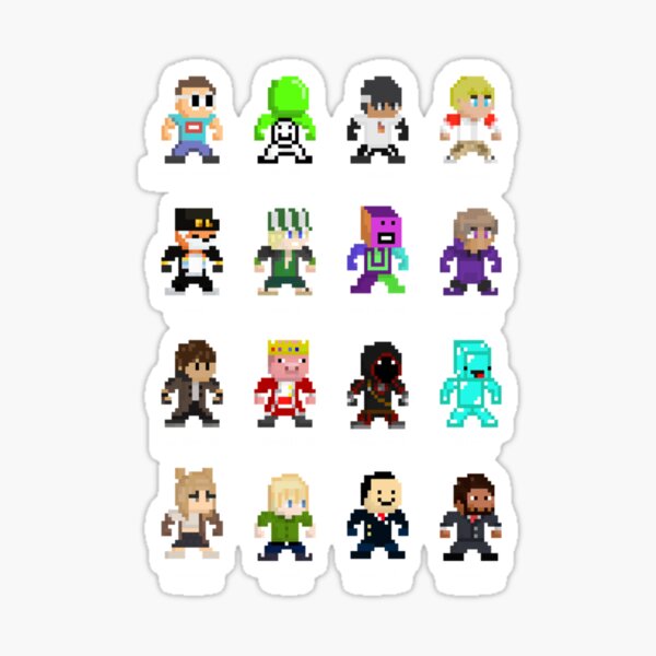 "Dream SMP Named" Sticker for Sale by haydenmcmahon | Redbubble