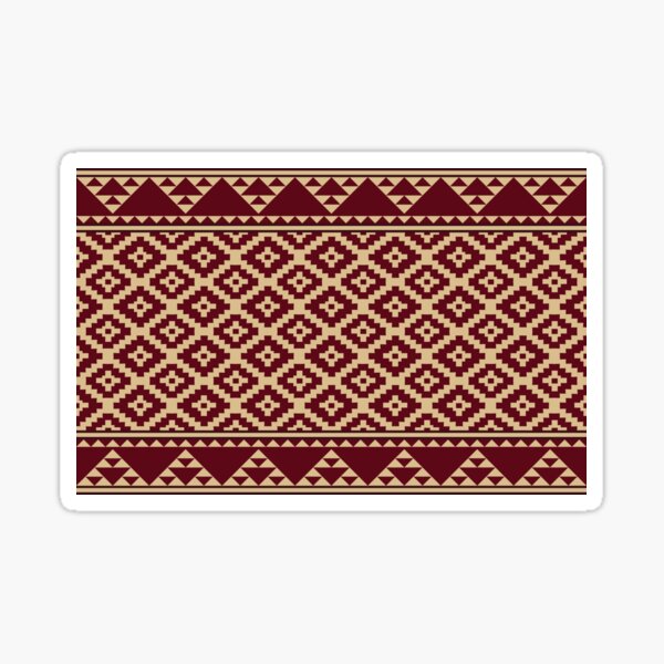 "Tribal ethnic vector pattern.Designs for fabric and printing." Sticker ...