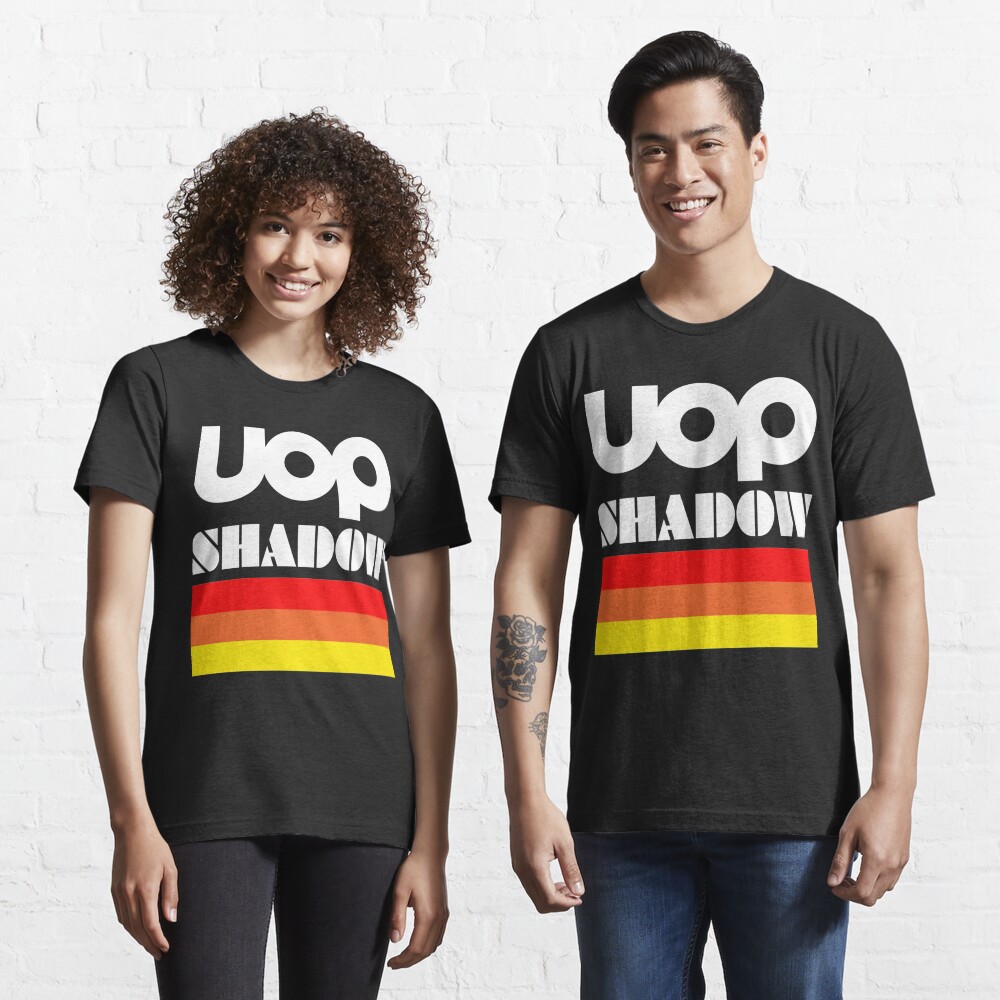 "UOP Shadow retro F1 sponsor block logo Essential T-Shirt" T-shirt by ...