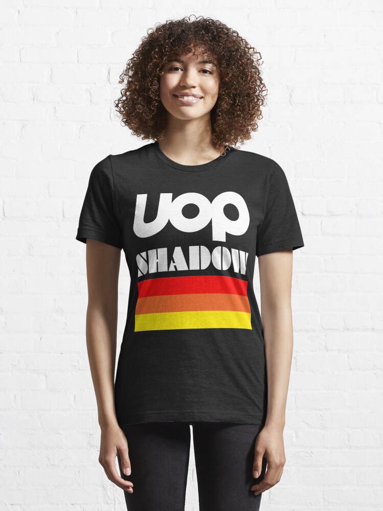 "UOP Shadow retro F1 sponsor block logo Essential T-Shirt" T-shirt by ...