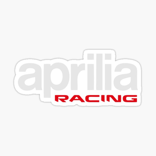 "Creative Aprilia Racing Logo" Sticker by xronall | Redbubble