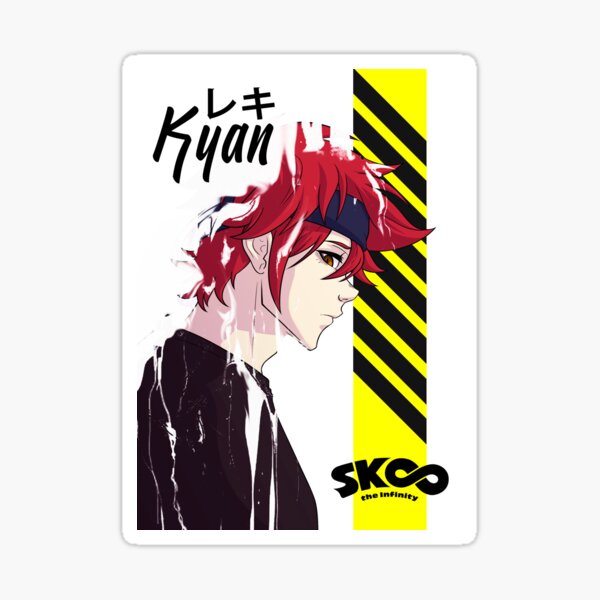 "Reki Kyan Sk8 The Infinity" Sticker by Raitoseji | Redbubble