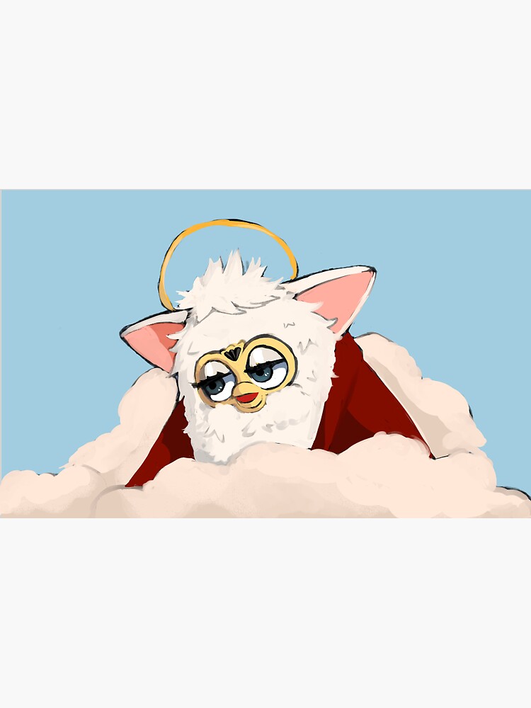 "Furby God" Sticker by Mochikyara-shop | Redbubble