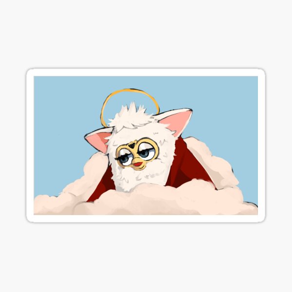 "Furby God" Sticker by Mochikyara-shop | Redbubble