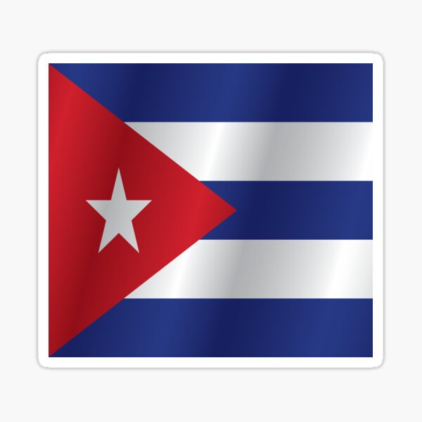 "Cuba flag" Sticker by ARTPICSS | Redbubble
