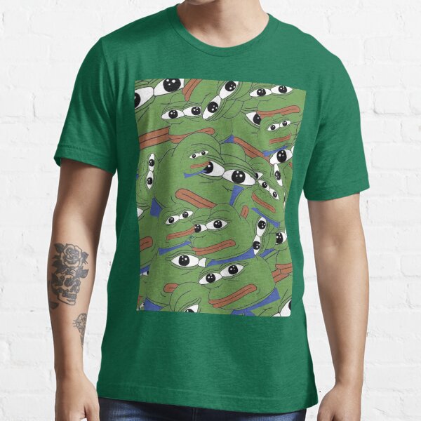 "Pepe Collage" T-shirt for Sale by prettyrad | Redbubble | pepe t ...