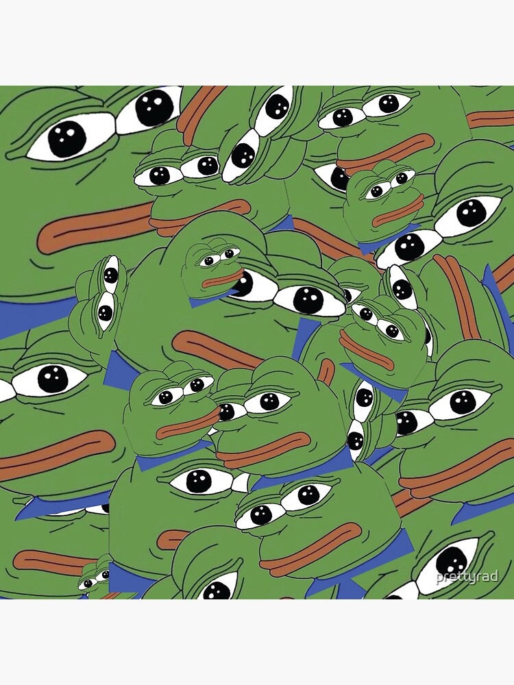 "Pepe Collage" Poster for Sale by prettyrad | Redbubble