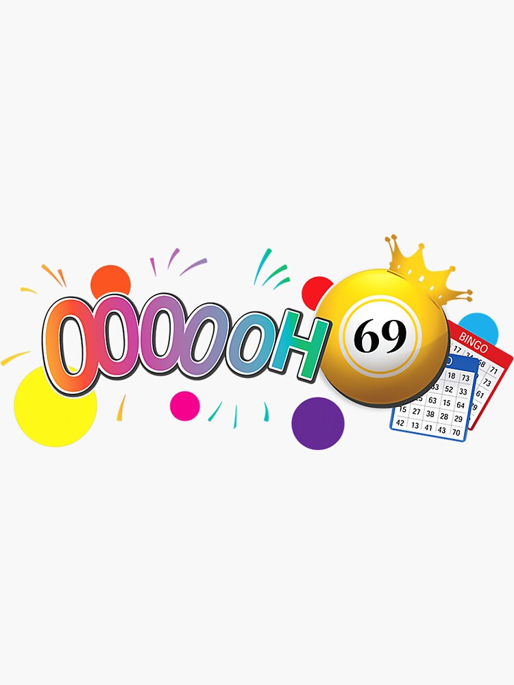 "Drag Queen Bingo Oooooh 69 Bingo Fan Lgbt Bingo Ball" Sticker for Sale ...