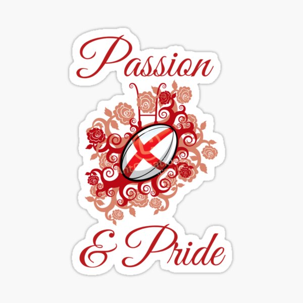 "England Rugby" Sticker for Sale by T-SC | Redbubble