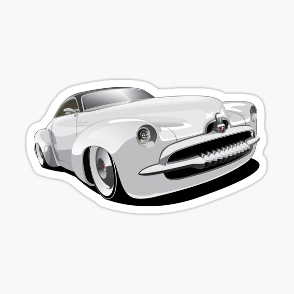 "Holden Efijy Concept Car - Polar White/Convoy Grey" Sticker for Sale ...