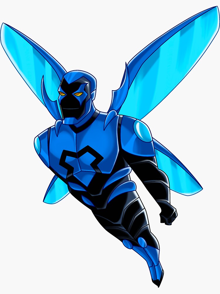 "Blue Beetle Design" Sticker for Sale by JakeTheDragon16 | Redbubble