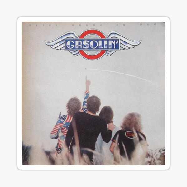 "Kim larsen / Gasolin album cover efter endnu en dag" Sticker for Sale ...