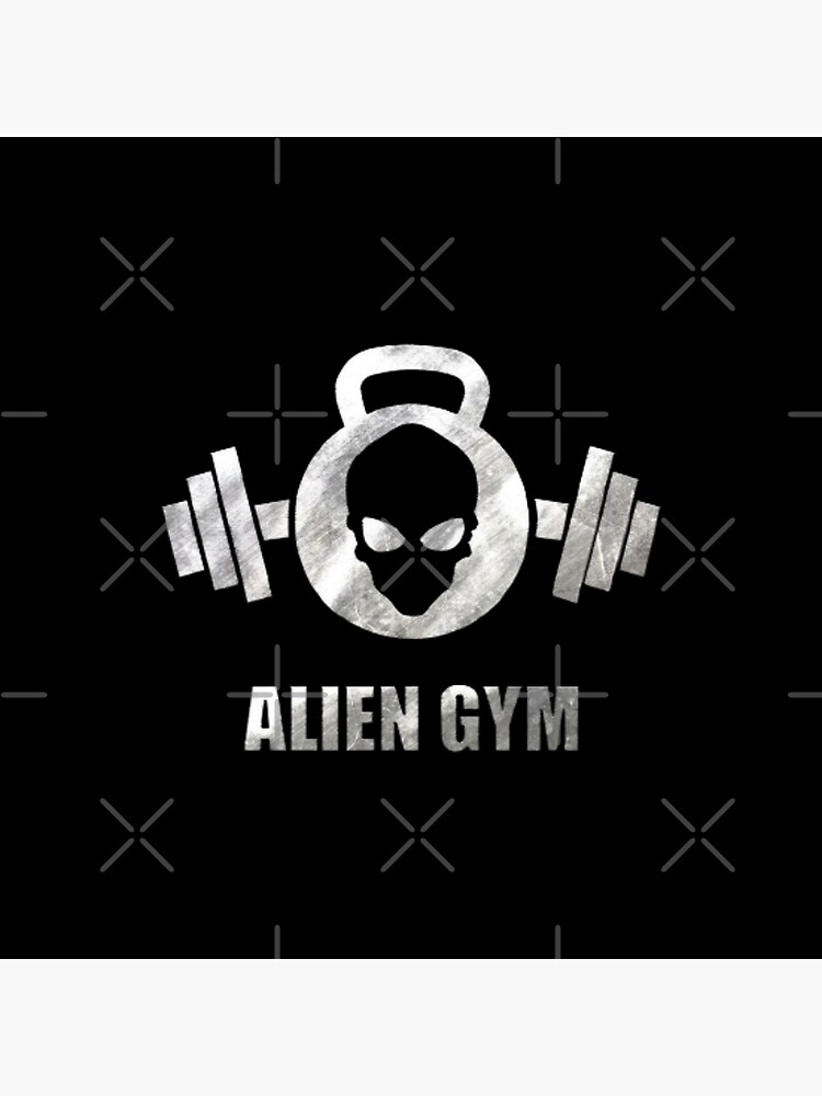 "Alien gym" Poster for Sale by hafizullah | Redbubble