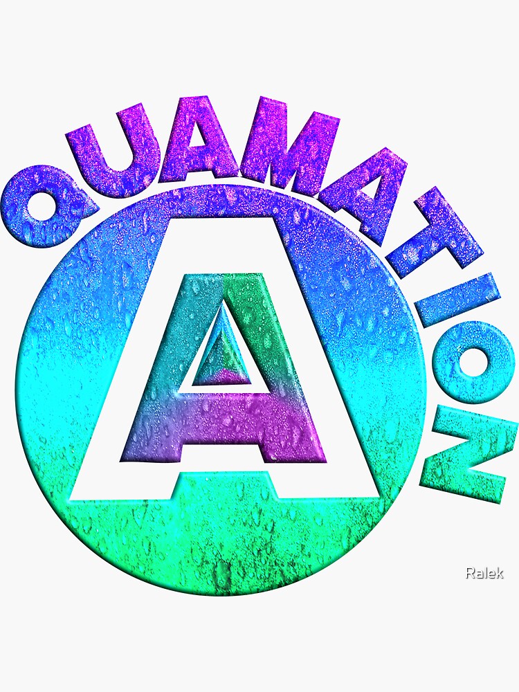" AQUAMATION - WATER TO WATER - MORE ECOLOGICAL PROCESS" Sticker by ...
