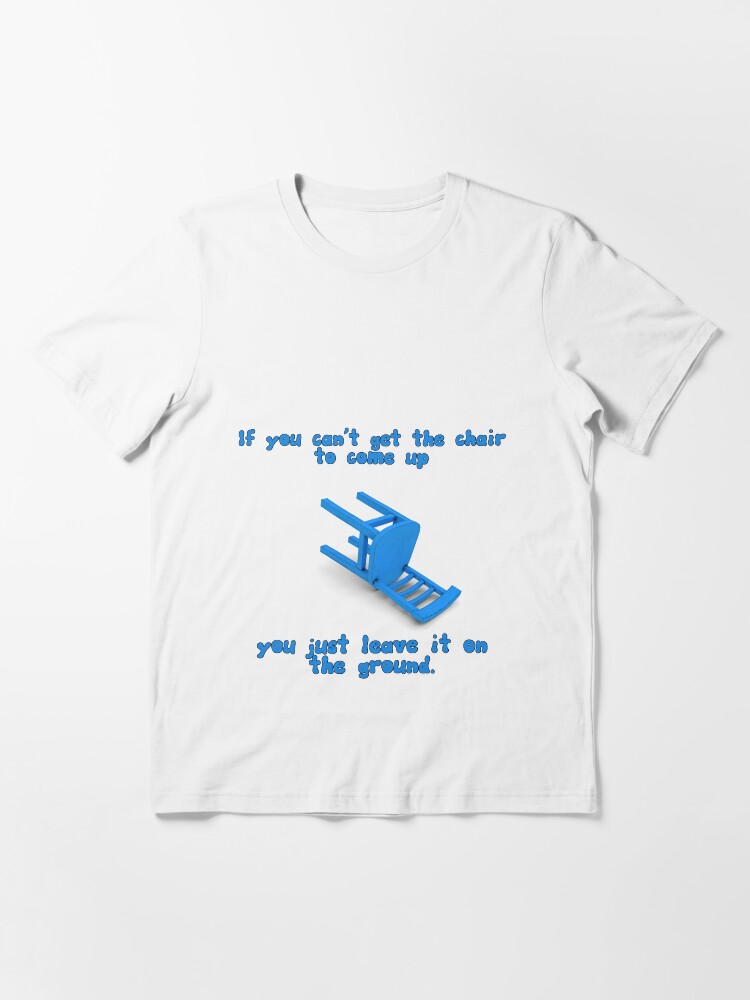 "alantutorial - the blue chair" T-shirt for Sale by aceman11100 ...