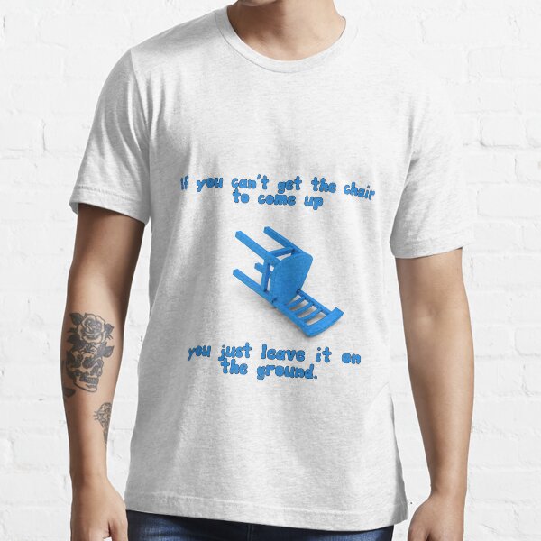 "alantutorial - the blue chair" T-shirt for Sale by aceman11100 ...