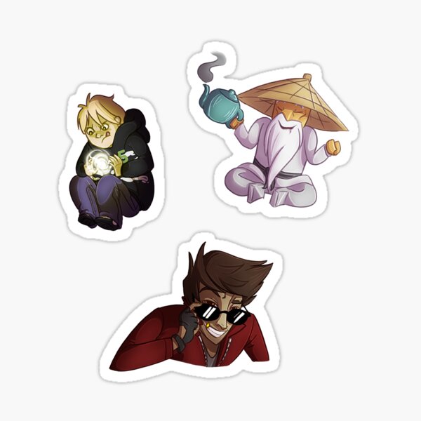 Ninjago Wu Stickers | Redbubble