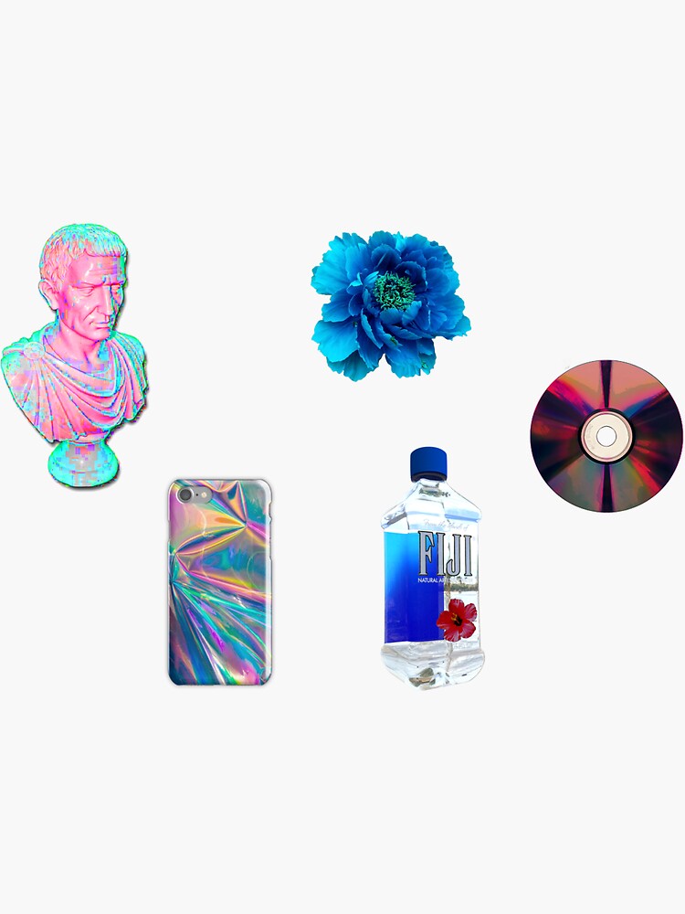 "Vaporwave sticker pack v.17" Sticker for Sale by Vaporwave96kid ...