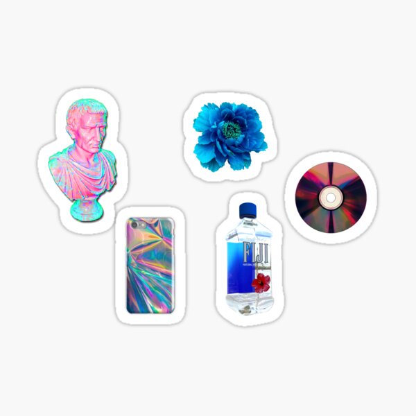 "Vaporwave sticker pack v.17" Sticker for Sale by Vaporwave96kid ...
