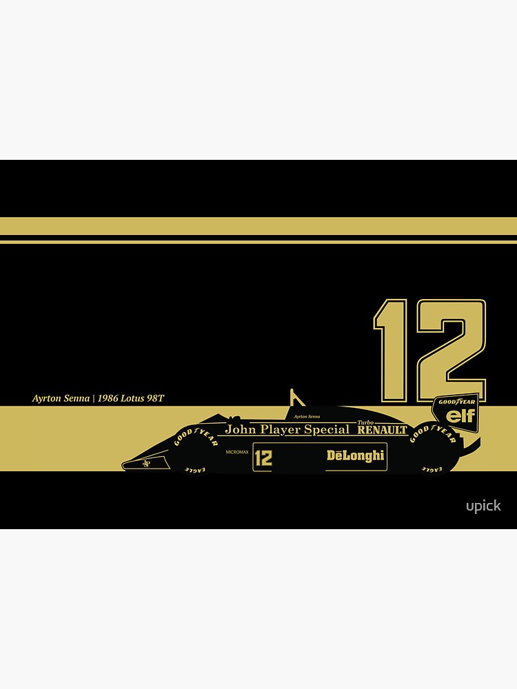 "Lotus 98T" Sticker for Sale by upick | Redbubble