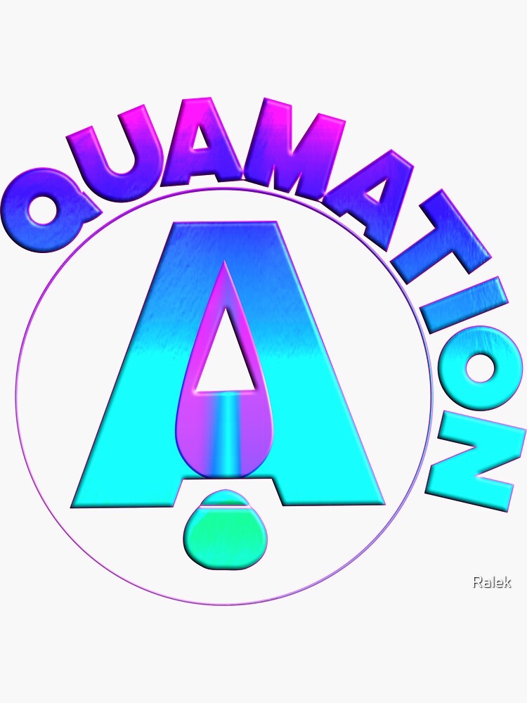 " AQUAMATION - WATER TO WATER - MORE ECOLOGICAL PROCESS" Sticker for ...