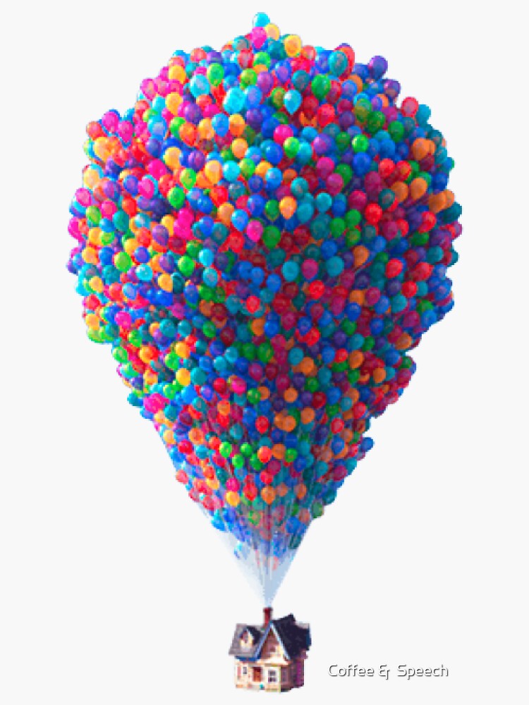 "Up" Sticker for Sale by laurencondoluci | Redbubble