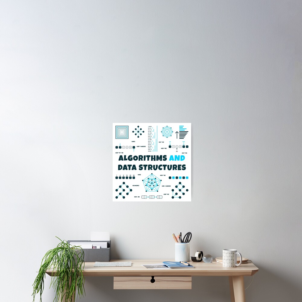 "Algorithms and Data Structures" Poster for Sale by Mechashadow | Redbubble
