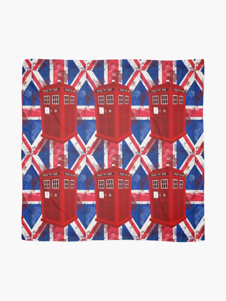 "Police Call Box" Scarf for Sale by painted-lizard | Redbubble