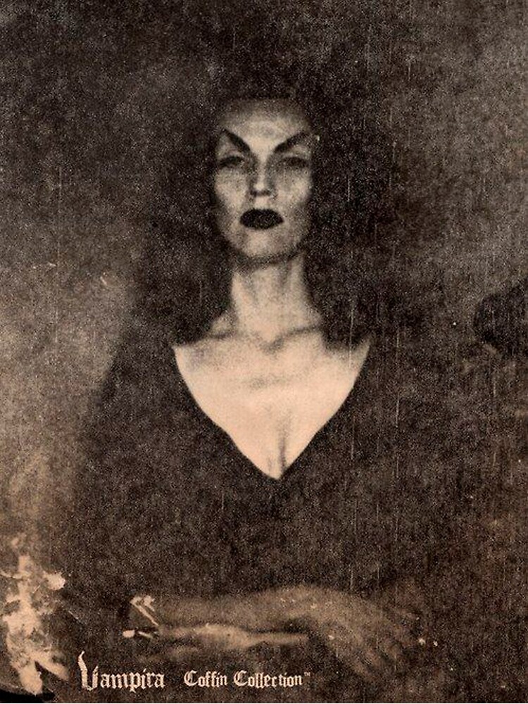 "Vampira portrait " Poster for Sale by NarimanArt | Redbubble