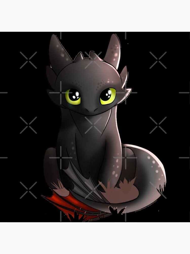 "Cute Toothless" Photographic Print by artask | Redbubble