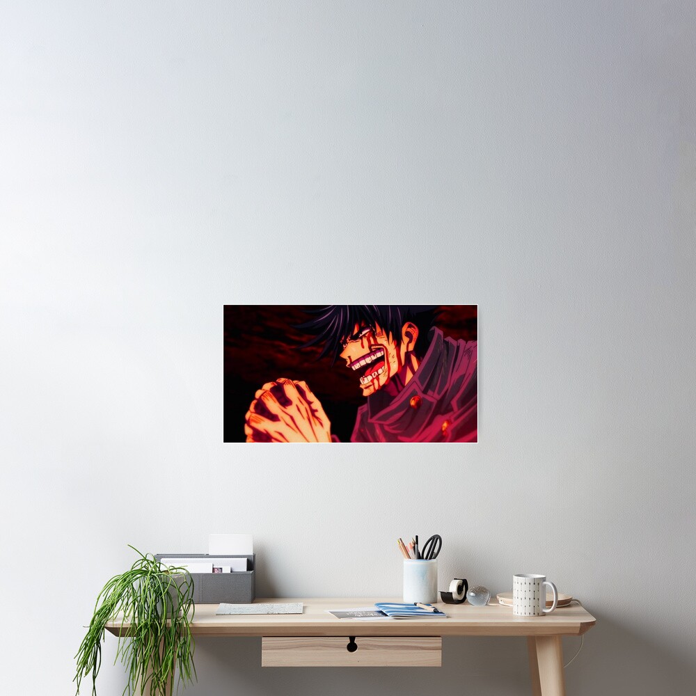 "Megumi Domain Expansion" Poster by KOSCs | Redbubble