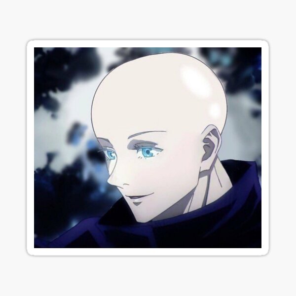 "Bald Gojo" Sticker for Sale by KOSCs | Redbubble
