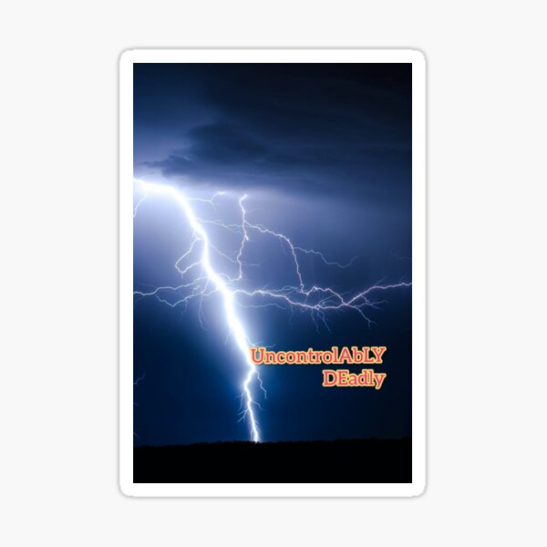 "DEADLY" Sticker for Sale by AmproShop | Redbubble
