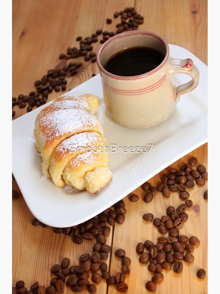 "Coffee And Cornetto" Sticker for Sale by SmoothBreeze7 | Redbubble