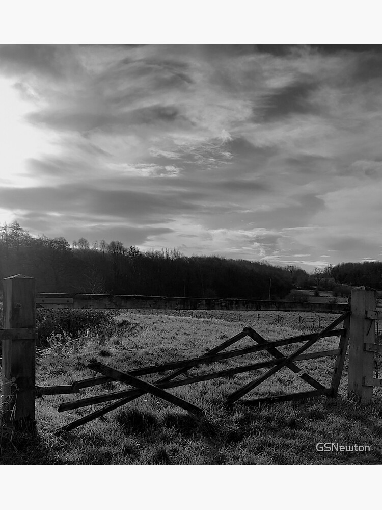 "Broken gate" Sticker for Sale by GSNewton | Redbubble