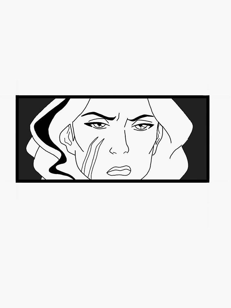 "Lin Beifong (LOK)" Sticker by itsaiaaa | Redbubble