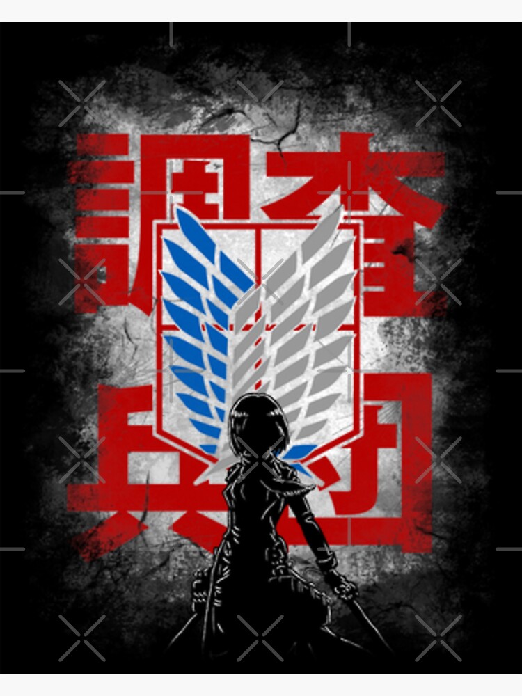 "AOT" Sticker for Sale by Crickto | Redbubble