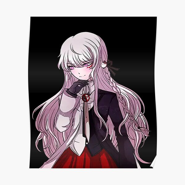 Póster «cute Junko Enoshima Emoji Stickers De Asaiss20 Redbubble