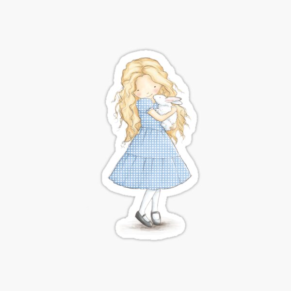 "Alice" Sticker by amalou | Redbubble