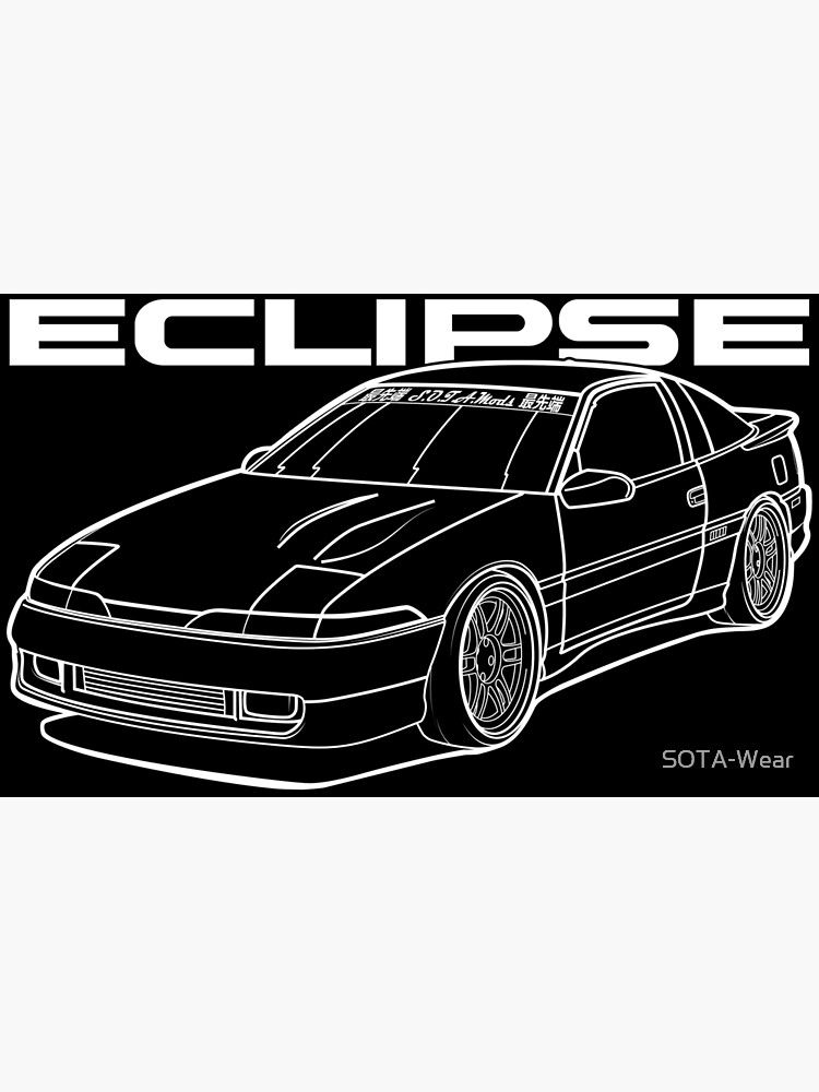 "Eclipse 1G - Light Logo" Art Print by SOTA-Wear | Redbubble