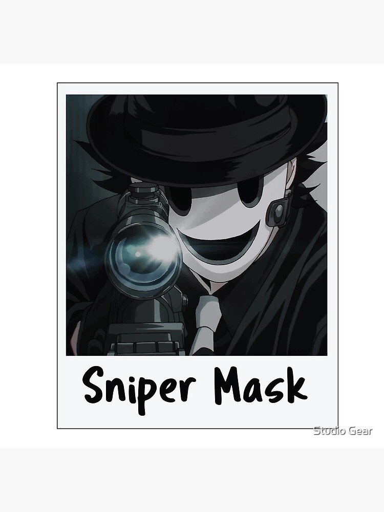 "High Rise Invasion Sniper Mask Polaroid " Art Print by Slevinstudio ...