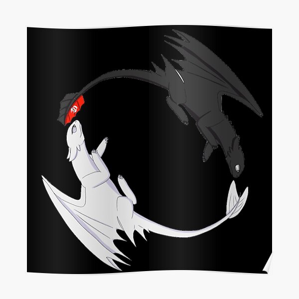 "Toothless Night Light Furry" Poster for Sale by artask | Redbubble