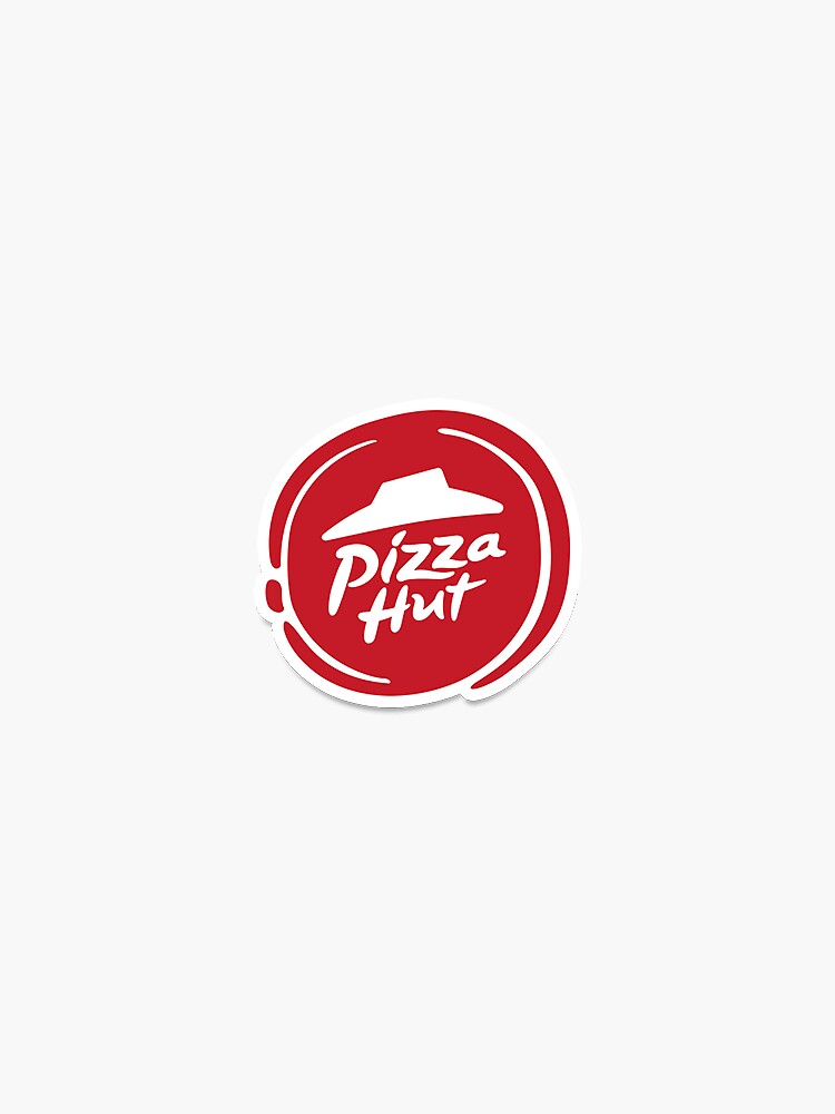 "pizza hut " Sticker for Sale by xwsamina1234567 | Redbubble