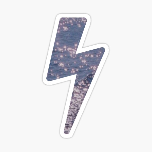 "Aesthetic Lightning bolt" Sticker for Sale by BeccaDidThat | Redbubble