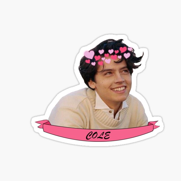 "Cole Sprouse" Sticker for Sale by FrancescaNasta | Redbubble