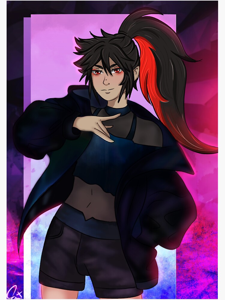 "BADDEST vanitas stand alone" Sticker by Levyegg | Redbubble