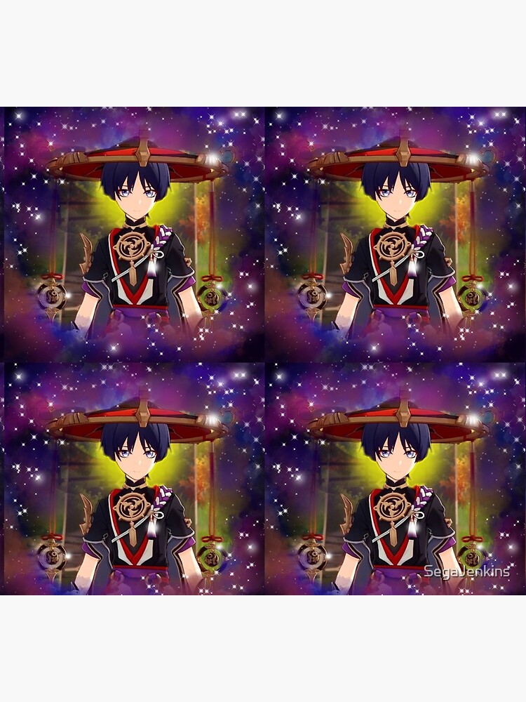 "scaramouche genshin impact husbando" Socks for Sale by SegaJenkins ...