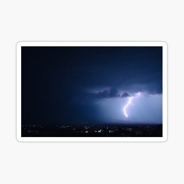 "Thunderstorm" Sticker for Sale by gramat2021 | Redbubble