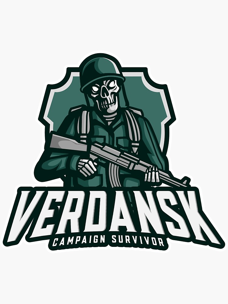 "Verdansk Campaign Survivor cod warzone" Sticker by ChaosCult | Redbubble
